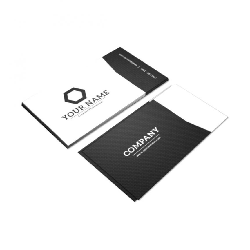 Matte Dull Aqueous Coating Business Cards | Qualita Print